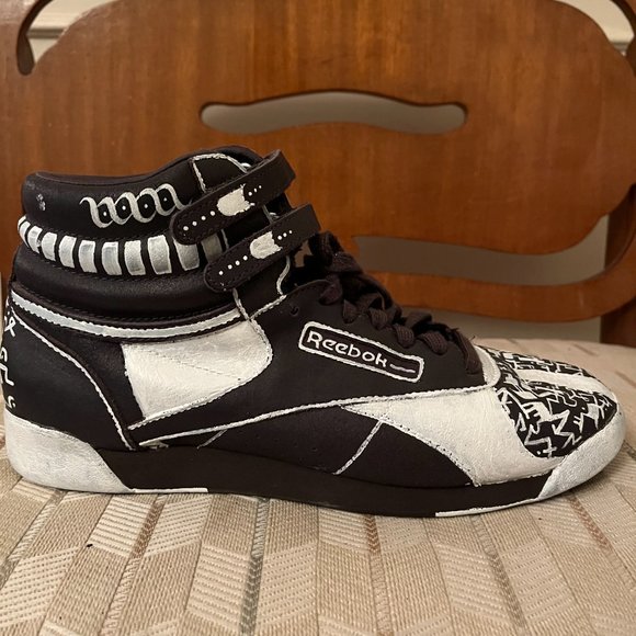 Reebok | Shoes | Reebok Freestyle Hi X Face Stockholm Sneakers Hand ...
